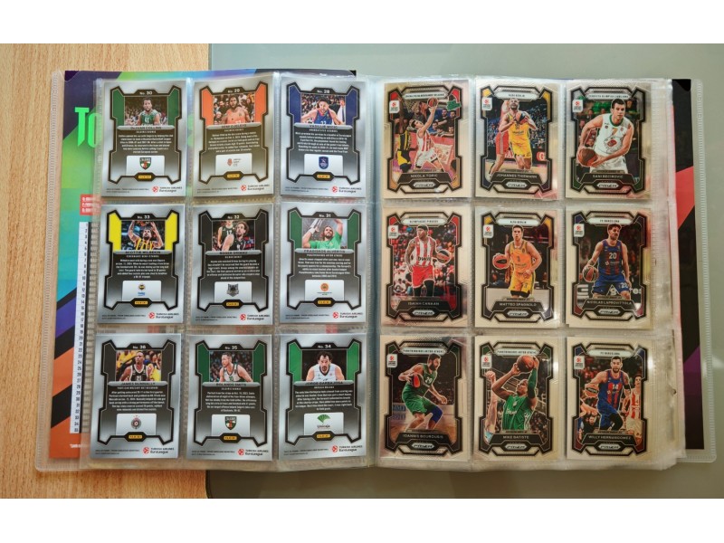 CEO set kartica 1-200 + binder - PRIZM EUROLEAGUE 23-24