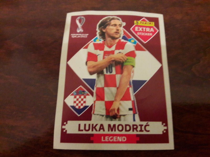 Extra sticker Luka Modrić base