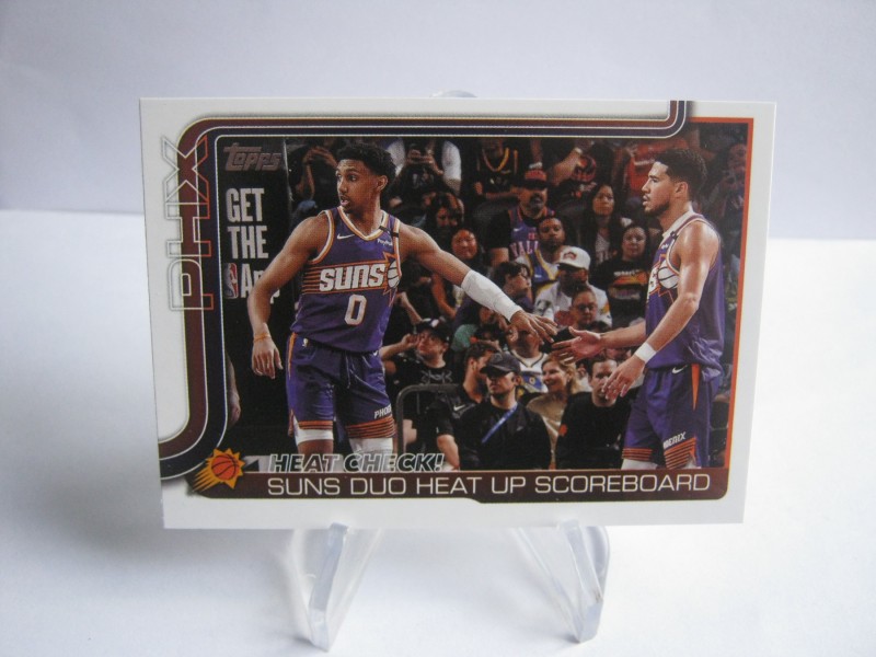 HEAT CHECK PHOENIX SUNS TOPPS 2025