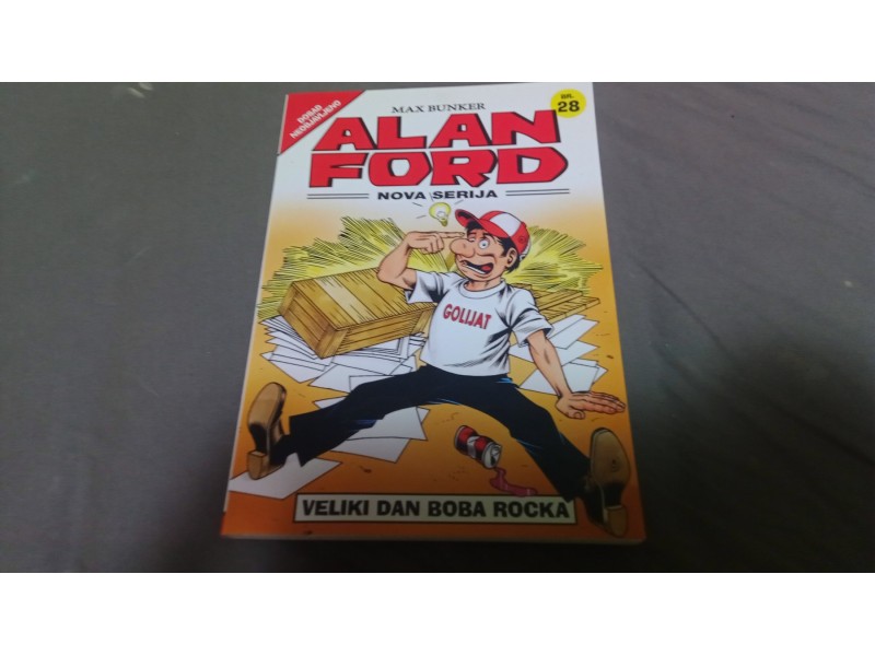 NOV Alan Ford broj 28 Veliki dan Bob Rocka