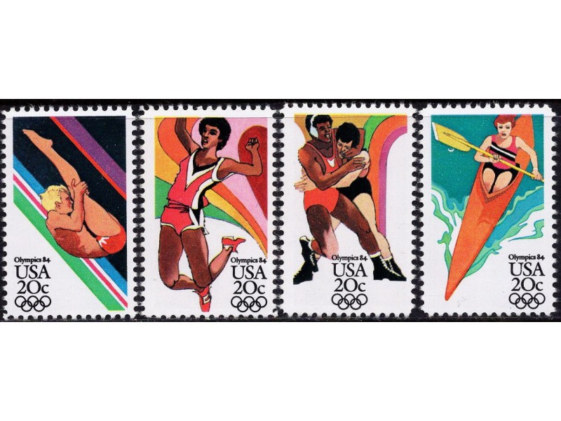 USA 1984. Komplet serija, Olimpijada