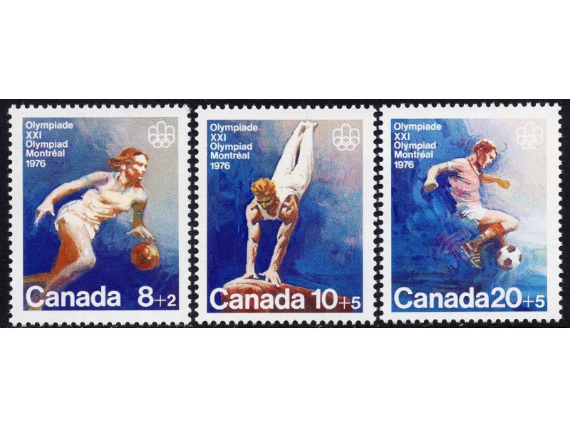 Canada 1976. Komplet serija, Olimpijada