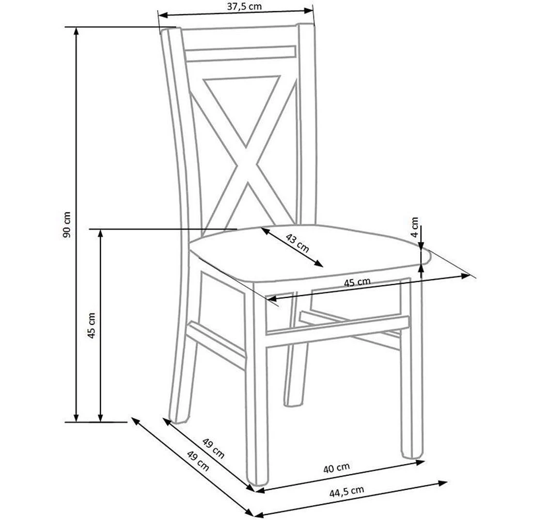 Stolica Dariusz bež