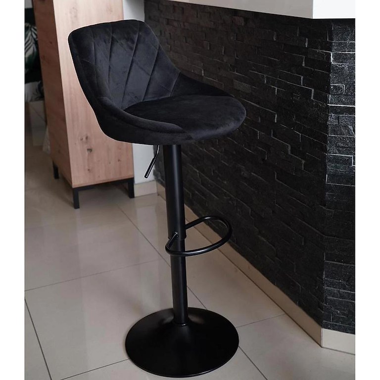 Barska stolica Roma crni pliš