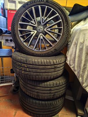 Letnji set guma Michelin Pilot Sport 5 i alu felni