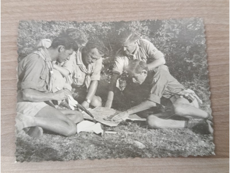 Vintage fotografija Izvidjači