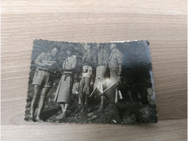 Vintage fotografija Izvidjači