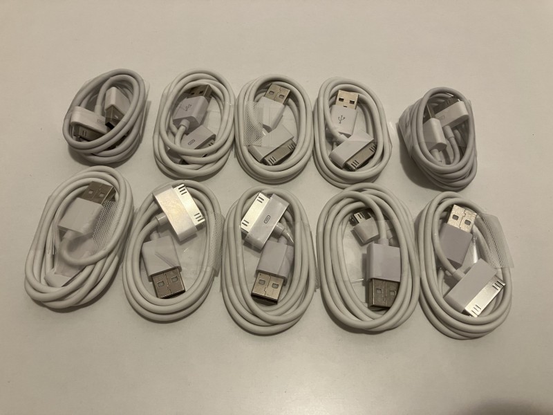 10 KOMADA Apple 30 pin kabl na USB za iPhone 2G,3G,4,4S