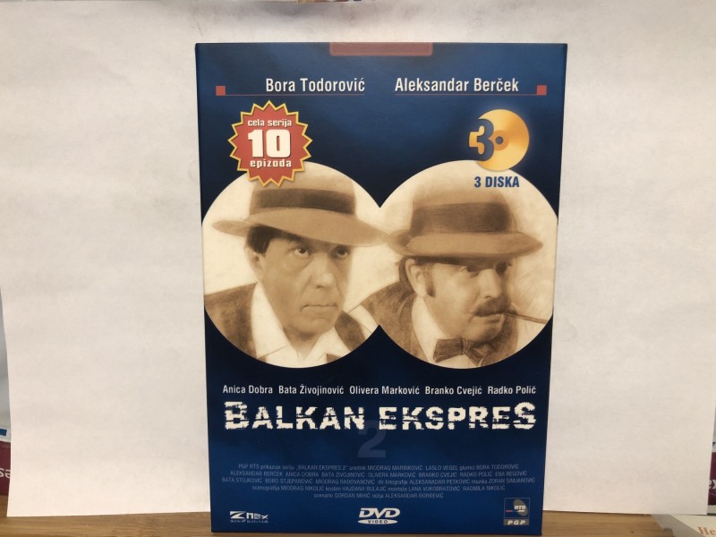 Balkan Ekspres 3xDVD cela serija 10 epizoda