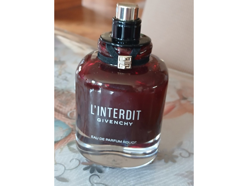 GIVENCHY INTERDIT ROUGE 80 ML