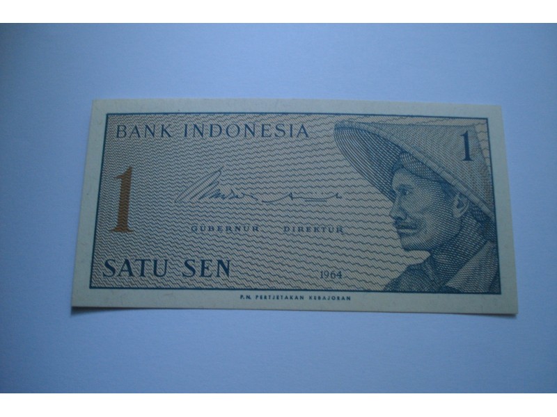 INDONEZIJA - 1 SATU SEN - 1964