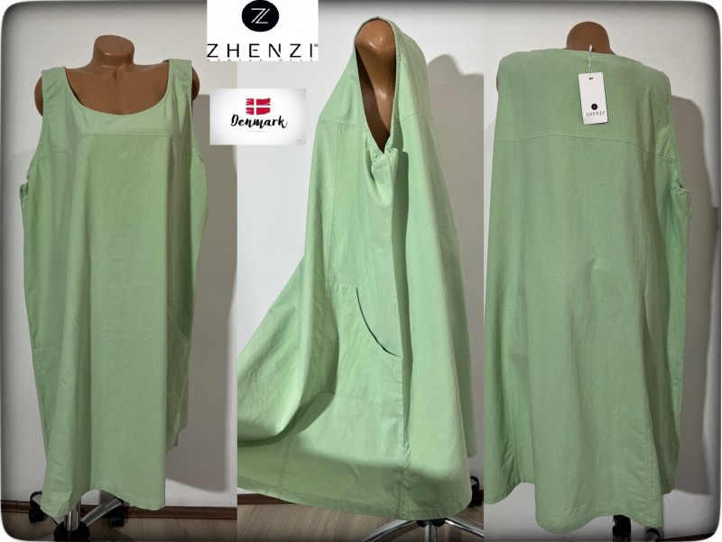 *ZHENZI*Denmark-100% Pamucna haljina*ETIKETA*2XL