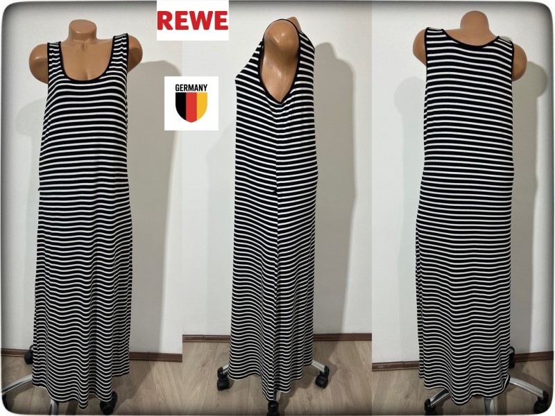 *REWE*Germany-Viskozna Maxi haljina*KAO NOVA*48-XL
