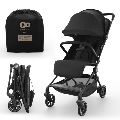 KINDERKRAFT KOLICA NEBO BLACK
