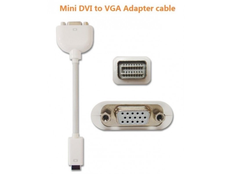 Apple adapter mini DVI na VGA