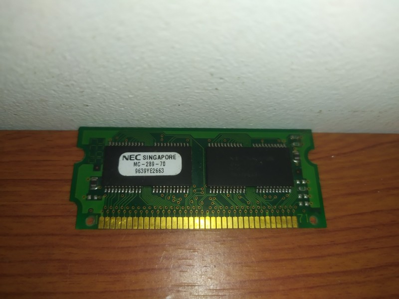 NEC retro memorija