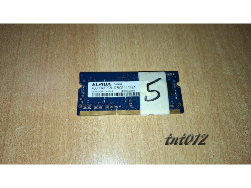 == 2 x 4Gb DDR3L RAM memorija za laptop ==