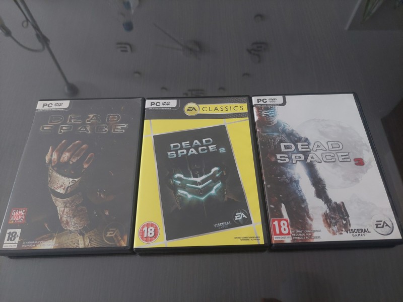 Dead Space 1, 2 i 3 za PC