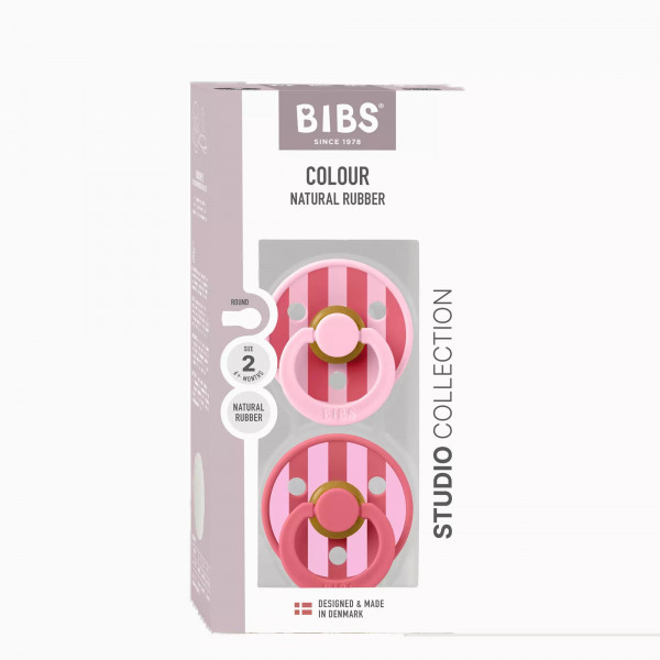 Bibs laža Studio Baby pink Coral veličina 2