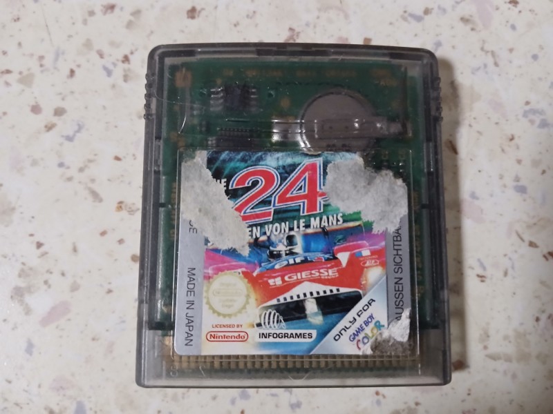 Lemans 24 igrica za nintendo game boy color
