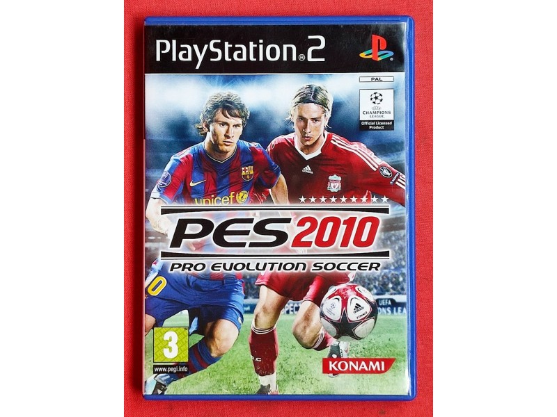 PES 2010 UK " PS2 Originalna Igra