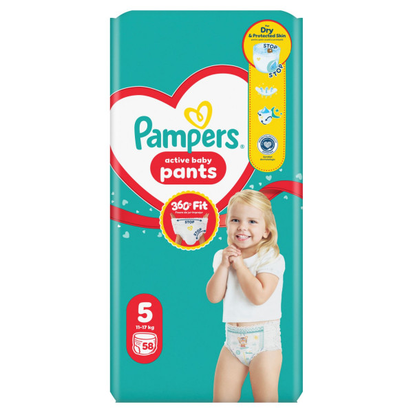 Pampers pants pelene GP 5 junior 11-17kg 58kom