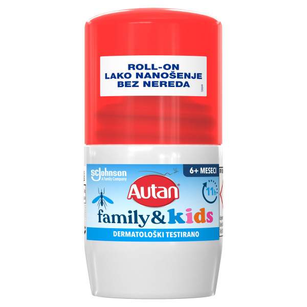 Autan Insekticid Family&Kids Roll on 50ml