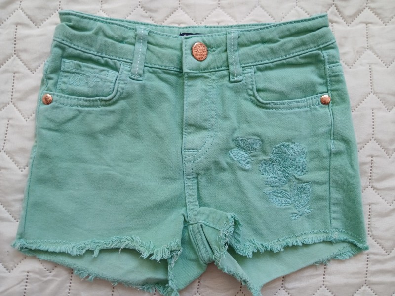 US Polo assn. Denim zeleni teksas sorts, 110-116