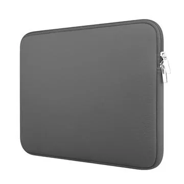 DELUXE NEOPRENE LAPTOP SLEEVE - 14"-15" - GREY