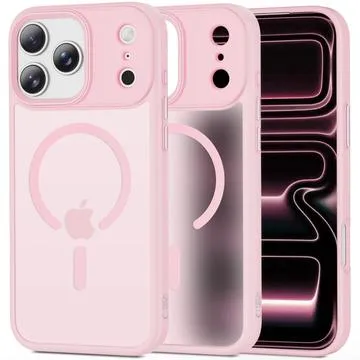 IPHONE 17 PRO MAX TECH-PROTECT MAGMAT MASKA - MAGSAFE KOMPATIBILNA - MAT ROZE