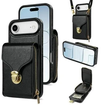 IPHONE AIR ALL-IN-ONE CASE WITH WALLET & STRAP