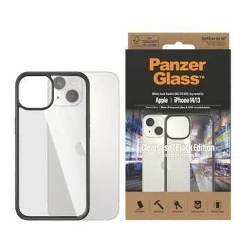 IPHONE 13/14/15 PANZERGLASS CLEARCASE ANTIBAKTERIJSKA MASKA - CRNA / PROVIDNA