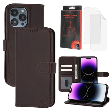 IPHONE 14 PRO MYTPHONE CARDMATE LEATHER WALLET CASE