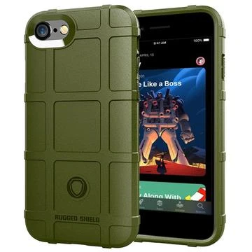 IPHONE 7/8/SE (2020)/SE (2022) RUGGED SHIELD TPU MASKA - VOJNIČKO ZELENA