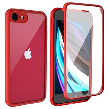 IPHONE 7/8/SE (2020)/SE (2022) SHINE&PROTECT 360 HIBRIDNA MASKA - CRVENA / PROVIDNA