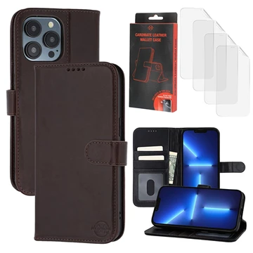 IPHONE 13 PRO MAX/12 PRO MAX MYTPHONE CARDMATE LEATHER WALLET CASE