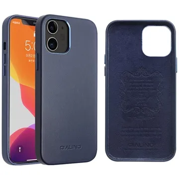 QIALINO PREMIUM IPHONE 12/12 PRO KOŽNA ZAŠTITNA MASKA