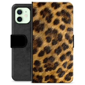 IPHONE 12 PREMIJUM FUTROLA-NOVČANIK - LEOPARD