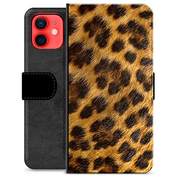 IPHONE 12 MINI PREMIJUM FUTROLA-NOVČANIK - LEOPARD