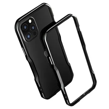 LUPHIE IPHONE 12/12 PRO METALNI ZAŠTITNI OKVIR - CRNI