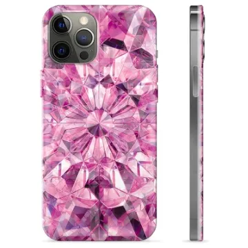IPHONE 12 PRO MAX TPU MASKA - PINK KRISTAL