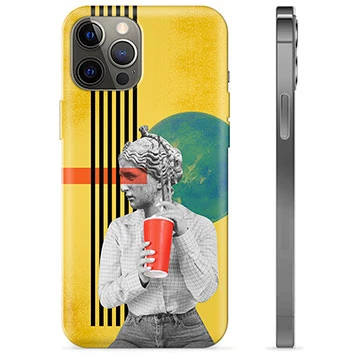 IPHONE 12 PRO MAX TPU MASKA - RETRO ART