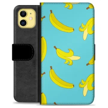 IPHONE 11 PREMIJUM FUTROLA-NOVČANIK - BANANE