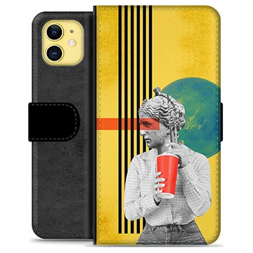 IPHONE 11 PREMIJUM FUTROLA-NOVČANIK - RETRO ART