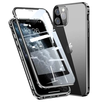 IPHONE 11 PRO MAGNETNA FUTROLA SA KALJENIM STAKLOM