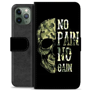 IPHONE 11 PRO PREMIJUM FUTROLA-NOVČANIK - NO PAIN, NO GAIN