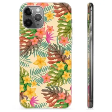 IPHONE 11 PRO MAX TPU MASKA - PINK FLOWERS