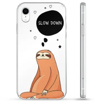 IPHONE XR HIBRIDNA MASKA - SLOW DOWN