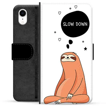 IPHONE XR PREMIJUM FUTROLA-NOVČANIK - SLOW DOWN