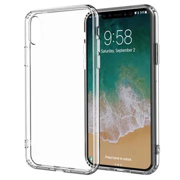 IPHONE X / IPHONE XS TPU ZAŠTITNA MASKA OTPORNA NA UDARCE - PROVIDNA